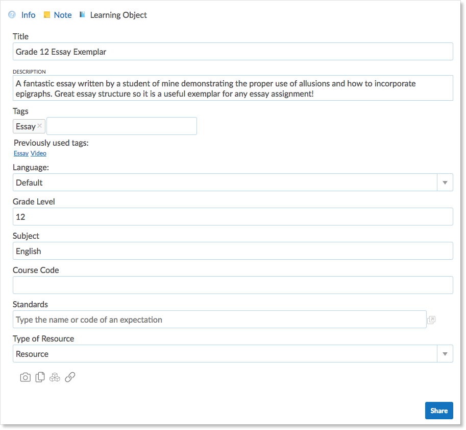 Groups - Learning Object Repositories | Edsby